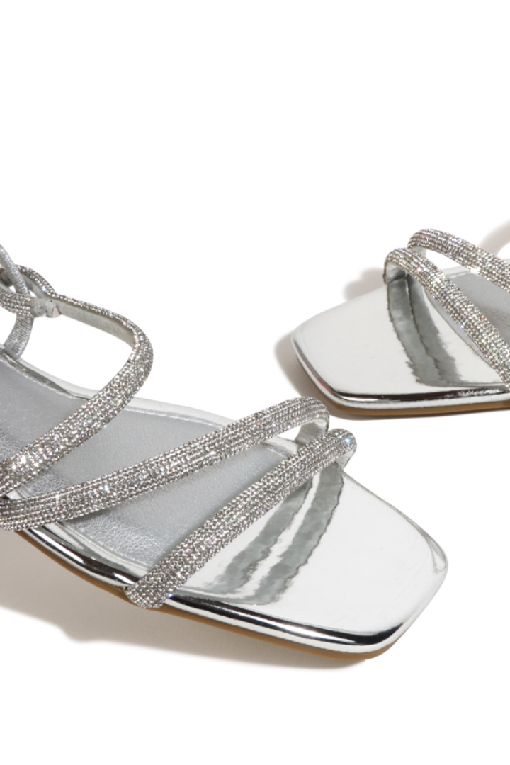 Liv-Silver – Mini Glam Shoes